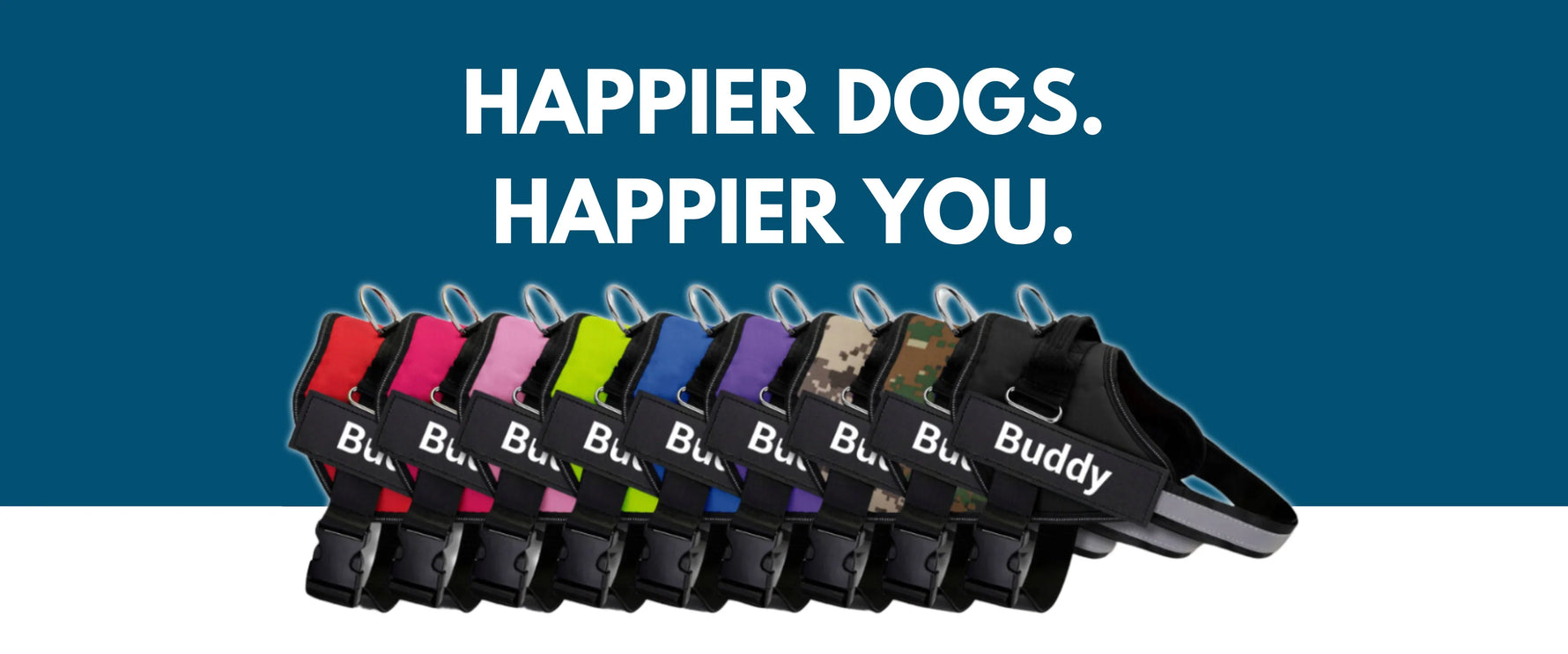 HarnessBuddy - The Original Personalized Dog Harness